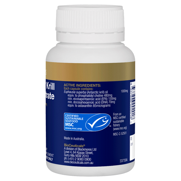 BioCeuticals UltraClean® Krill Oil Concentrate 60 Capsules - Botanica ...