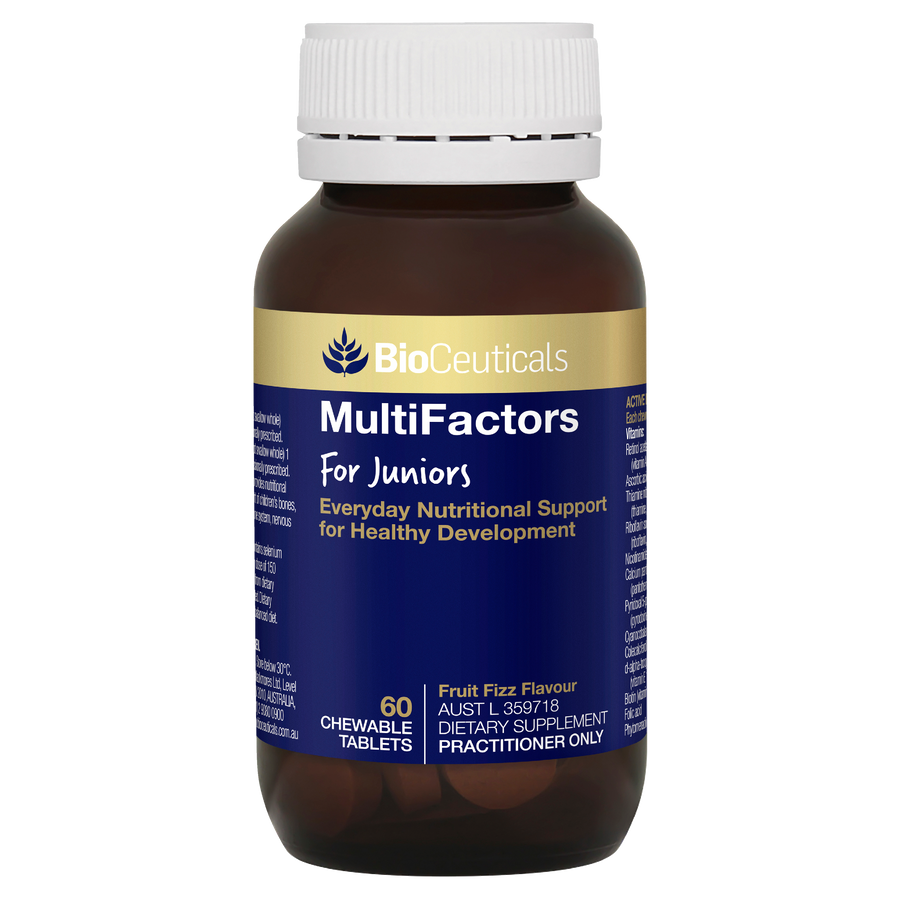 BioCeuticals MultiFactors for Juniors 60 Chewable Tablets - Botanica ...